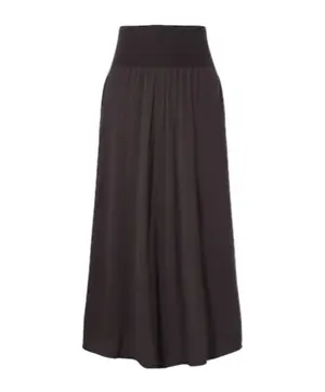Extreme Cashmere N470 Seduce Wool And Cashmere Midi Skirt - Black