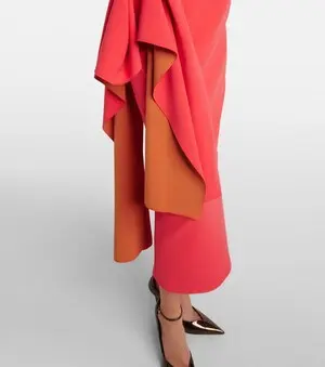 ROKSANDA Calatrava Crêpe Midi Dress