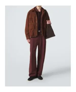 LEMAIRE Pleated Gabardine Wide-leg Pants