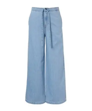 Ag Wide-leg Jeans - Blue