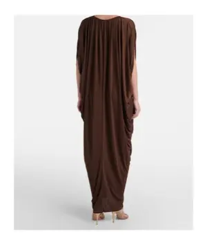 ADRIANA DEGREAS Draped Maxi Dress
