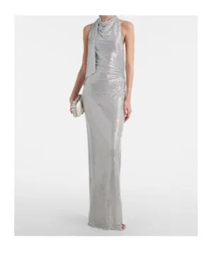 SELF-PORTRAIT Embellished Maxi Dress