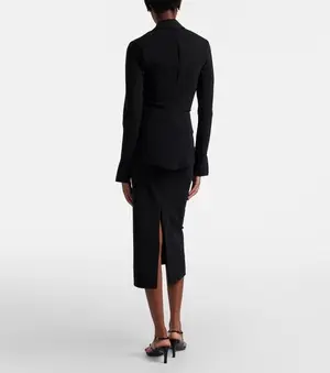 JIL SANDER Mid-rise Pencil Skirt