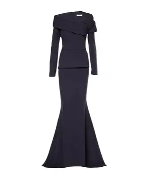 SAFIYAA LONDON Andra Gown - Black