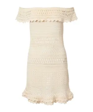 Isabel Marant Étoile Zoa Crochet Cotton-blend Minidress - Nude
