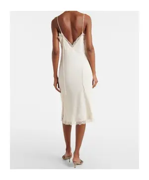 RÓHE Lace-trimmed Slip Dress
