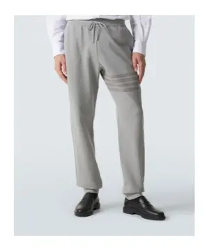 Thom Browne 4-bar Cotton Sweatpants