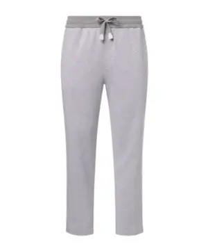 Brioni Cotton-blend Jersey Sweatpants - Gray