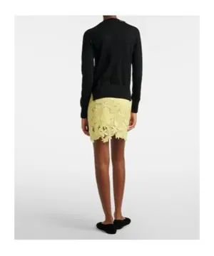 Sportmax Bora Floral Lace Miniskirt