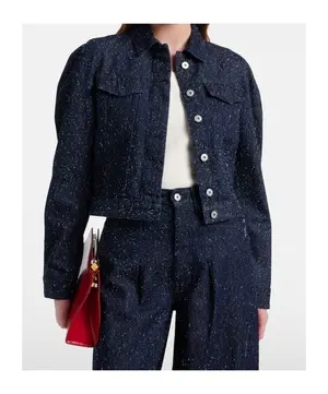 Jacquemus Embroidered Denim Jacket