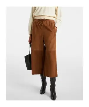 YVES SALOMON Suede Culottes