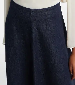 Altuzarra Varda Denim Midi Skirt