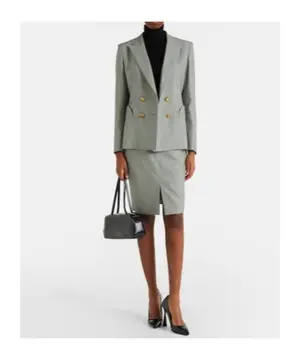 BLAZÉ MILANO Popeye Virgin Wool Pencil Skirt