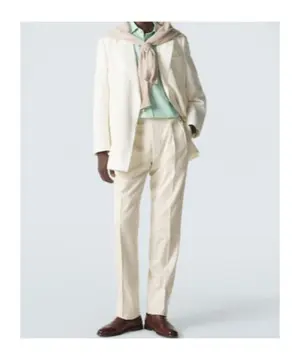 Ralph Lauren Gregory Silk Tapered Pants