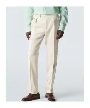Ralph Lauren Gregory Silk Tapered Pants