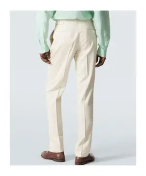Ralph Lauren Gregory Silk Tapered Pants