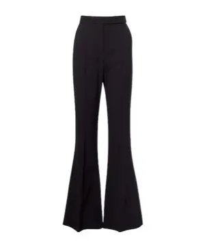 Sportmax Piacere Flared Pants - Black