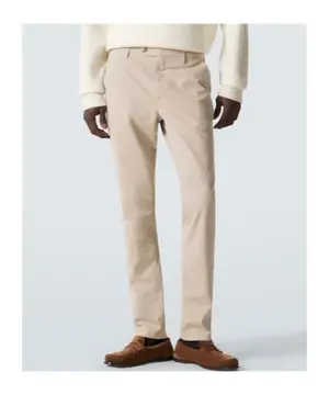 Canali Cotton Straight Chinos