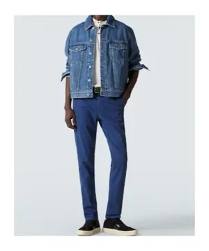 Canali Cotton Straight Chinos