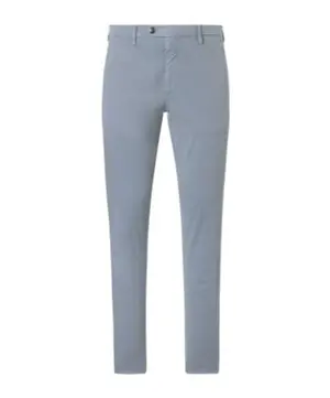 Canali Logo Casual Trousers - Gray