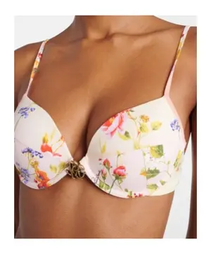 Roberto Cavalli Printed Bikini Top