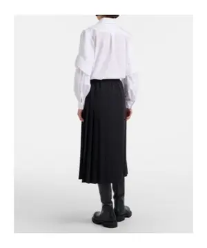 Junya Watanabe Pleated Midi Skirt
