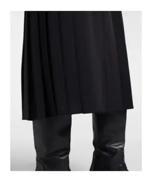 Junya Watanabe Pleated Midi Skirt