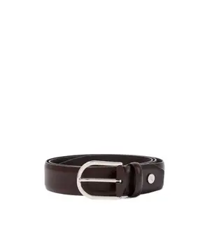 Brioni Buckle Belt - Black