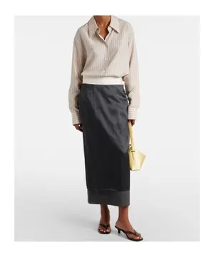 RÓHE Wool Pencil Skirt