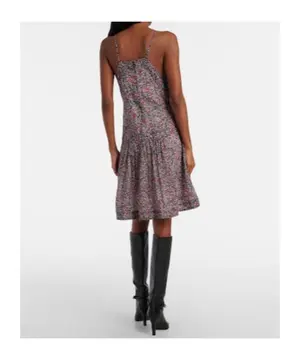 Isabel Marant Étoile Danielle Floral Cotton Voile Minidress