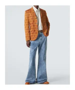 Junya Watanabe High-rise Flared Jeans