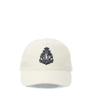 Ralph Lauren Logo Baseball Hat - White
