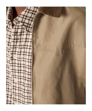 Comme Des Garçons Corduroy-trimmed Blouson Jacket