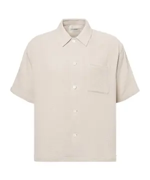FRAME Cotton-blend Shirt - Nude