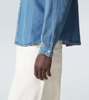FRAME Long-sleeved Denim Shirt