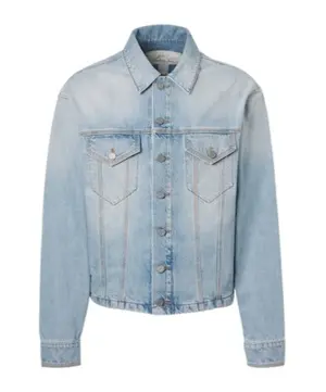 ERL Logo Denim Jacket - Gray