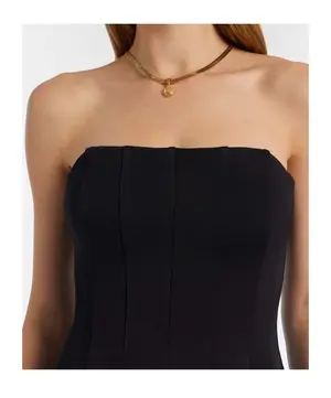 Simkhai Strapless Tulle Maxi Dress