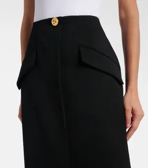 Givenchy Wool Pencil Skirt