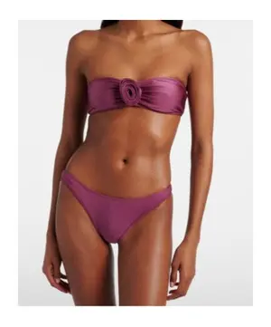 ADRIANA DEGREAS Floral-appliqué Bikini