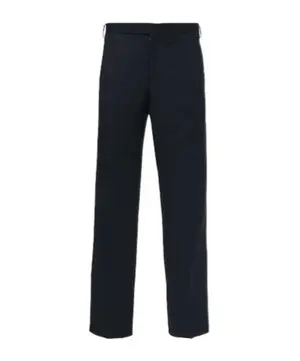 LARDINI Mid-rise Chinos - Black