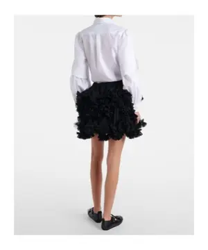 Comme Des Garçons Tulle Miniskirt