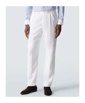 Dunhill Linen Tapered Pants