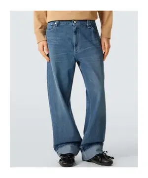 Simone Rocha Crystal-embellished Straight Jeans