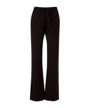 Extreme Cashmere Drawstring Waistband Sweatpants - Black
