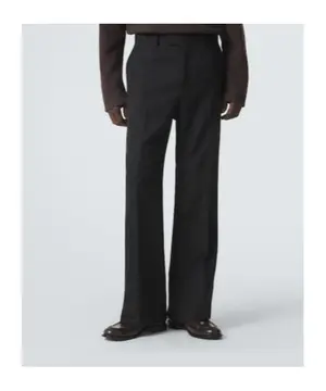 WALES BONNER Alto Virgin Wool Flared Pants