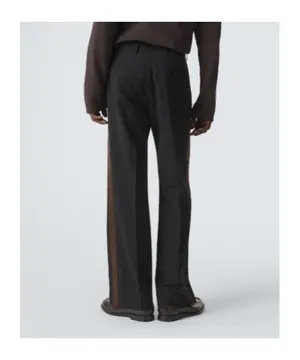 WALES BONNER Alto Virgin Wool Flared Pants