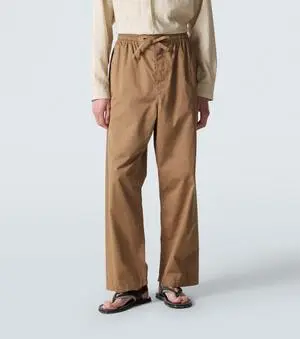 LEMAIRE Cotton Twill Wide-leg Pants