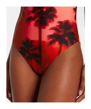 Simkhai Printed Swimsuit