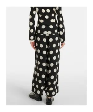Junya Watanabe Polka-dot Wide-leg Pants