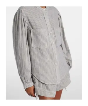 Isabel Marant Étoile Selvia Striped Cotton Shirt